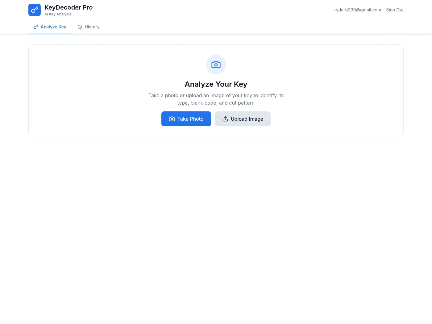 Key Decoder and Visualizer App
