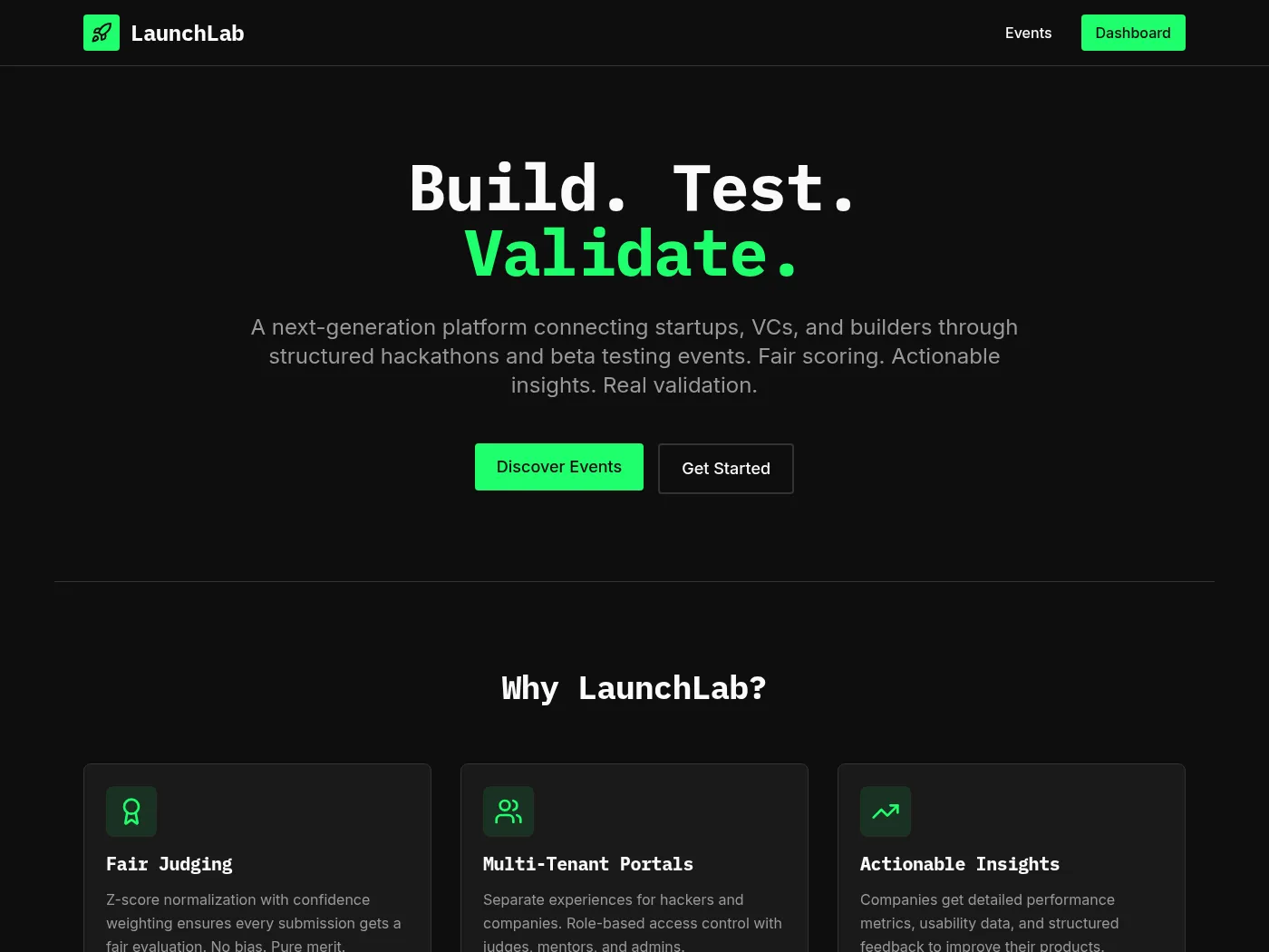 LaunchLab: The Hacker Noon–Inspired Platform for Hackathons and Beta Testing