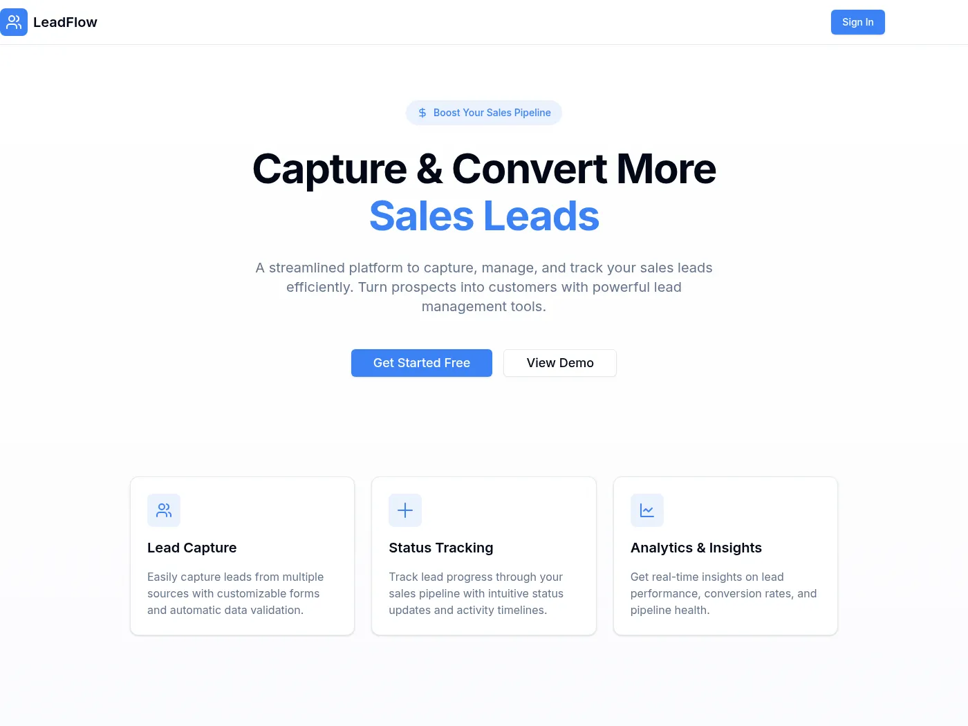 Lead Generation Platform