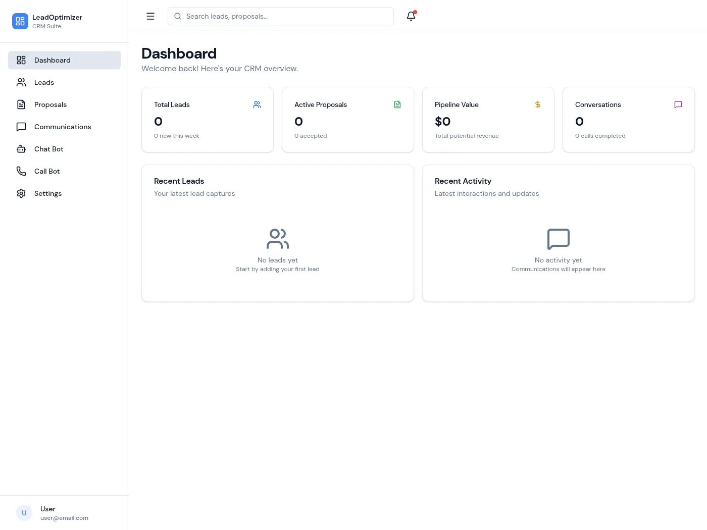 LeadOptimizer CRM Automation Suite