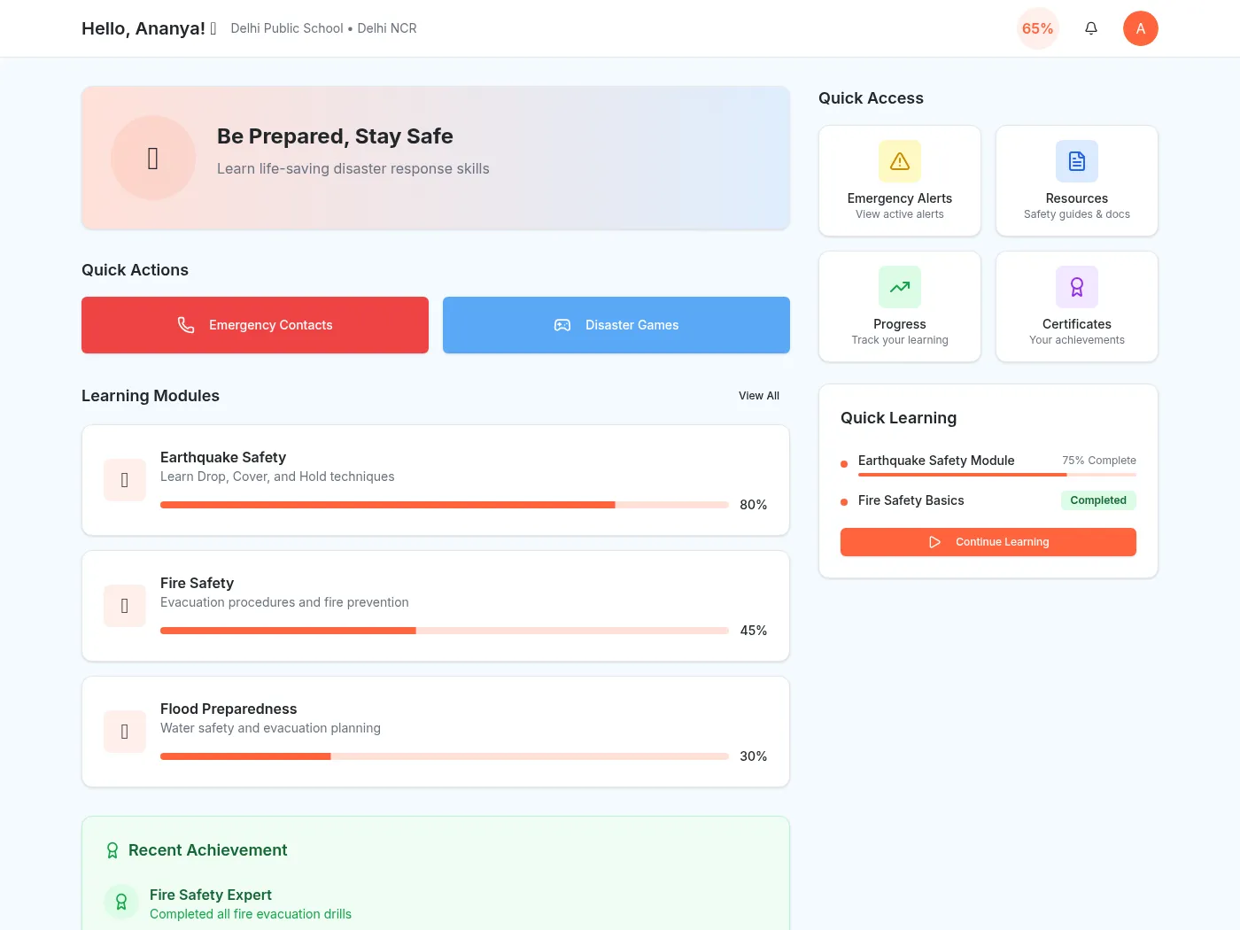 Learn React Thrive App