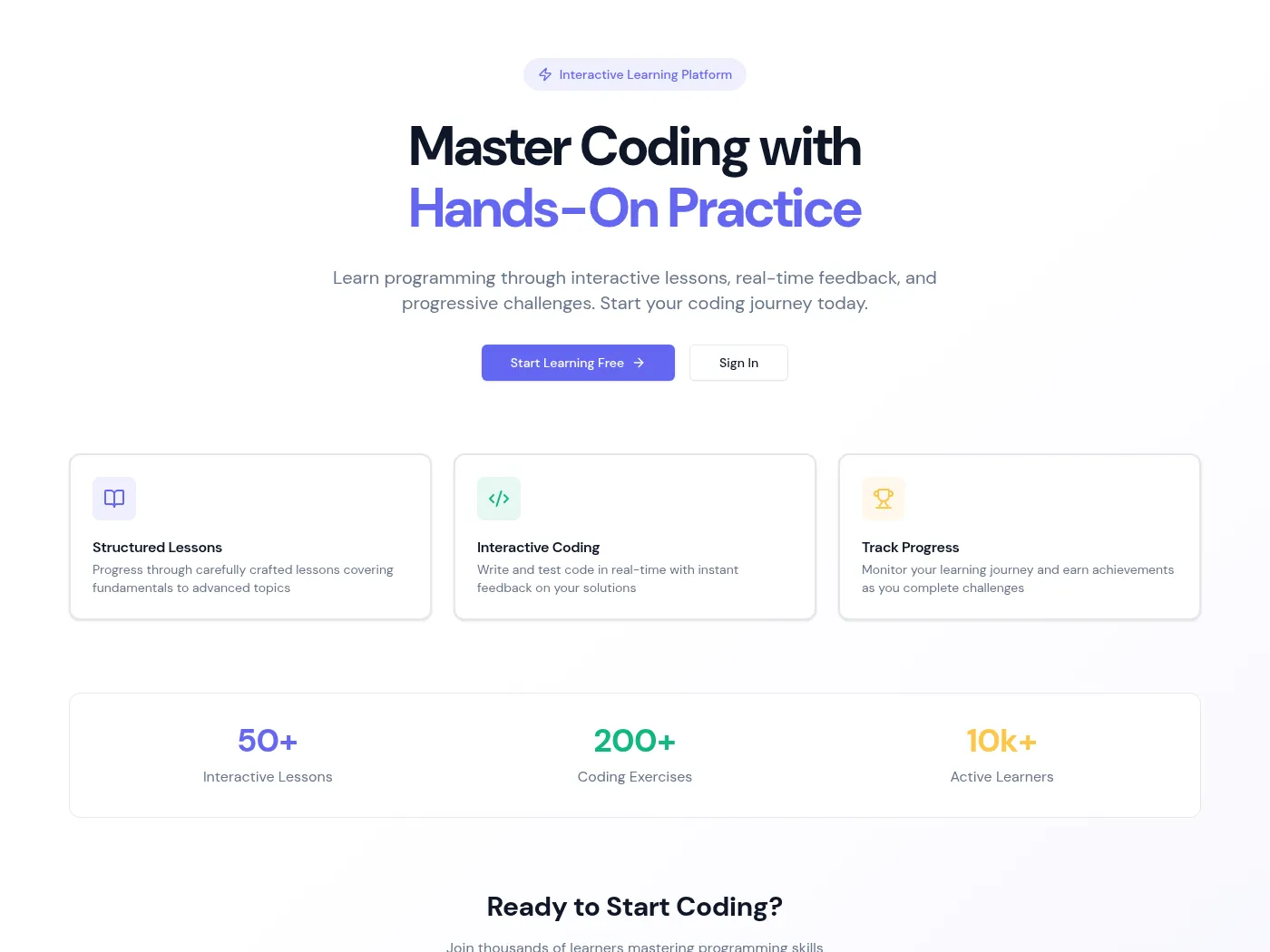 CodeLearner App