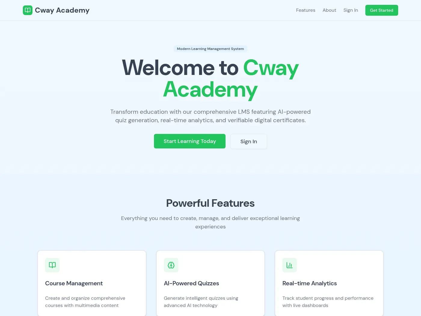 Comprehensive Learning Management System with AI & Certificate Generation