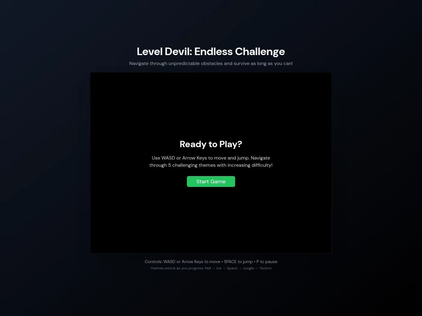 Level Devil Endless Challenge
