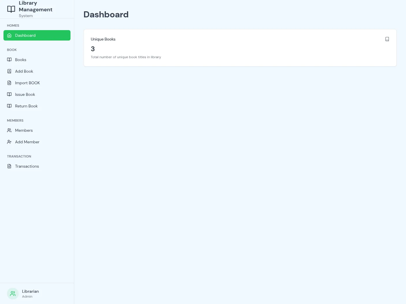 Library Management Web App with Customizable Features