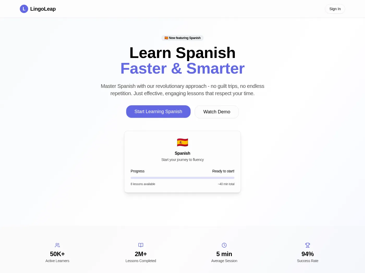 LingoLeap: Next-Gen Language Learning Platform
