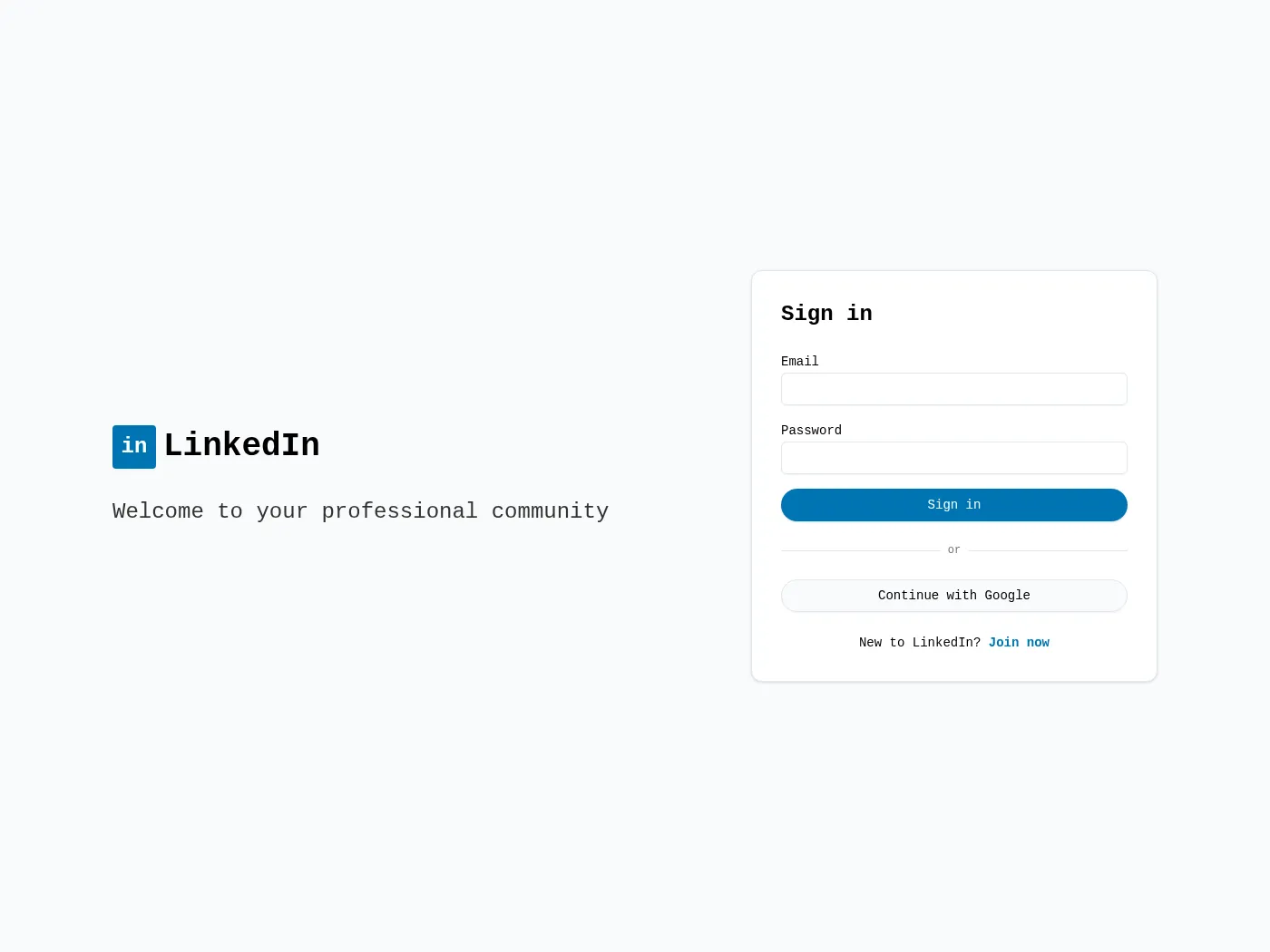 LinkedIn Clone
