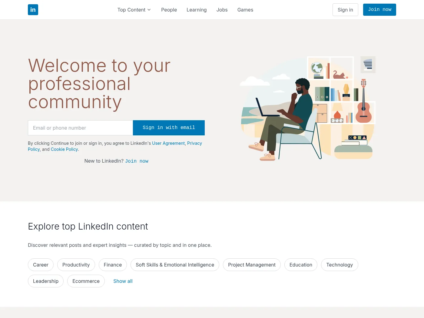LinkedIn Social Network Clone