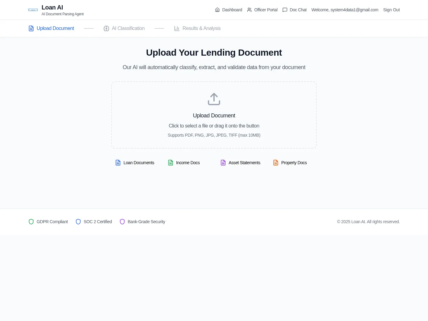 LoanParse: AI-Powered Document Parsing Agent for Lending Compliance