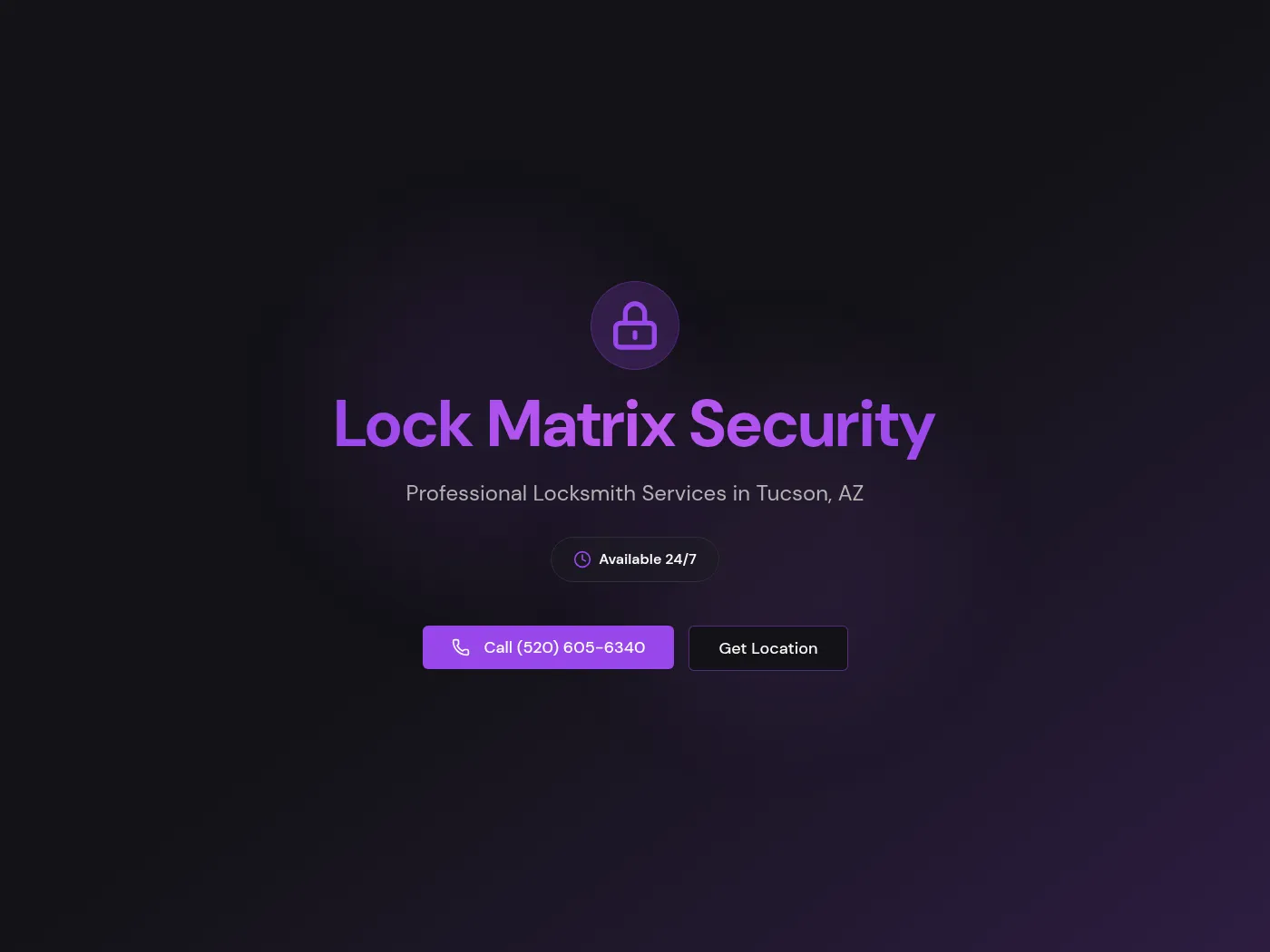 Lock Matrix Security Locksmith Website