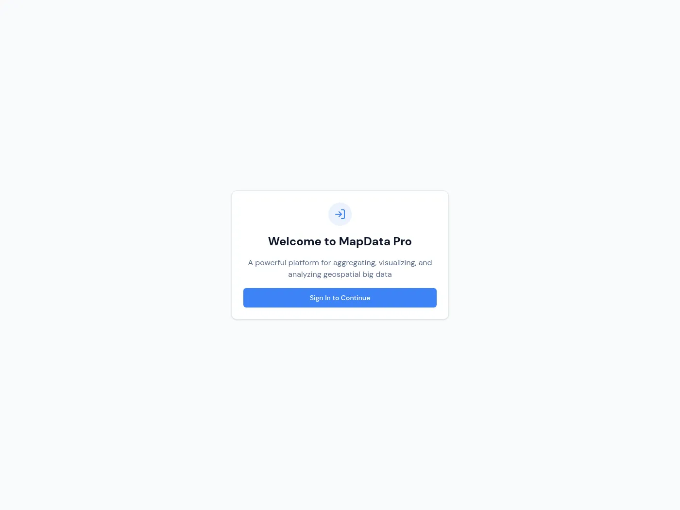 Map-Based Big Data SaaS Platform