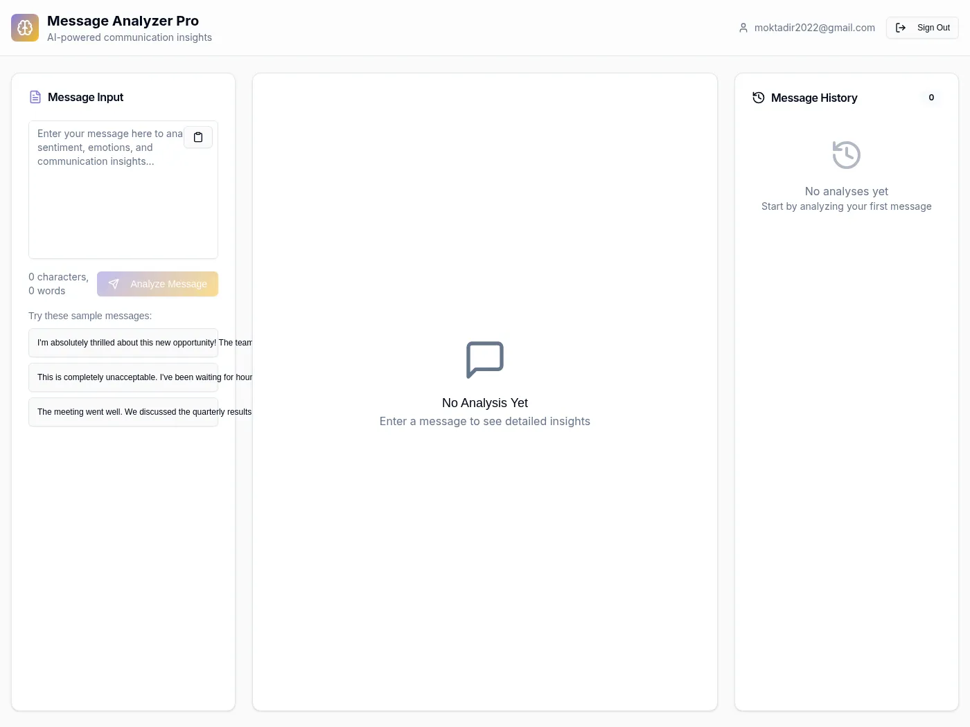 Message Analyzer Pro