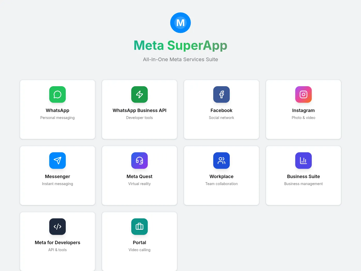 Meta SuperApp: All-in-One Meta Services Suite
