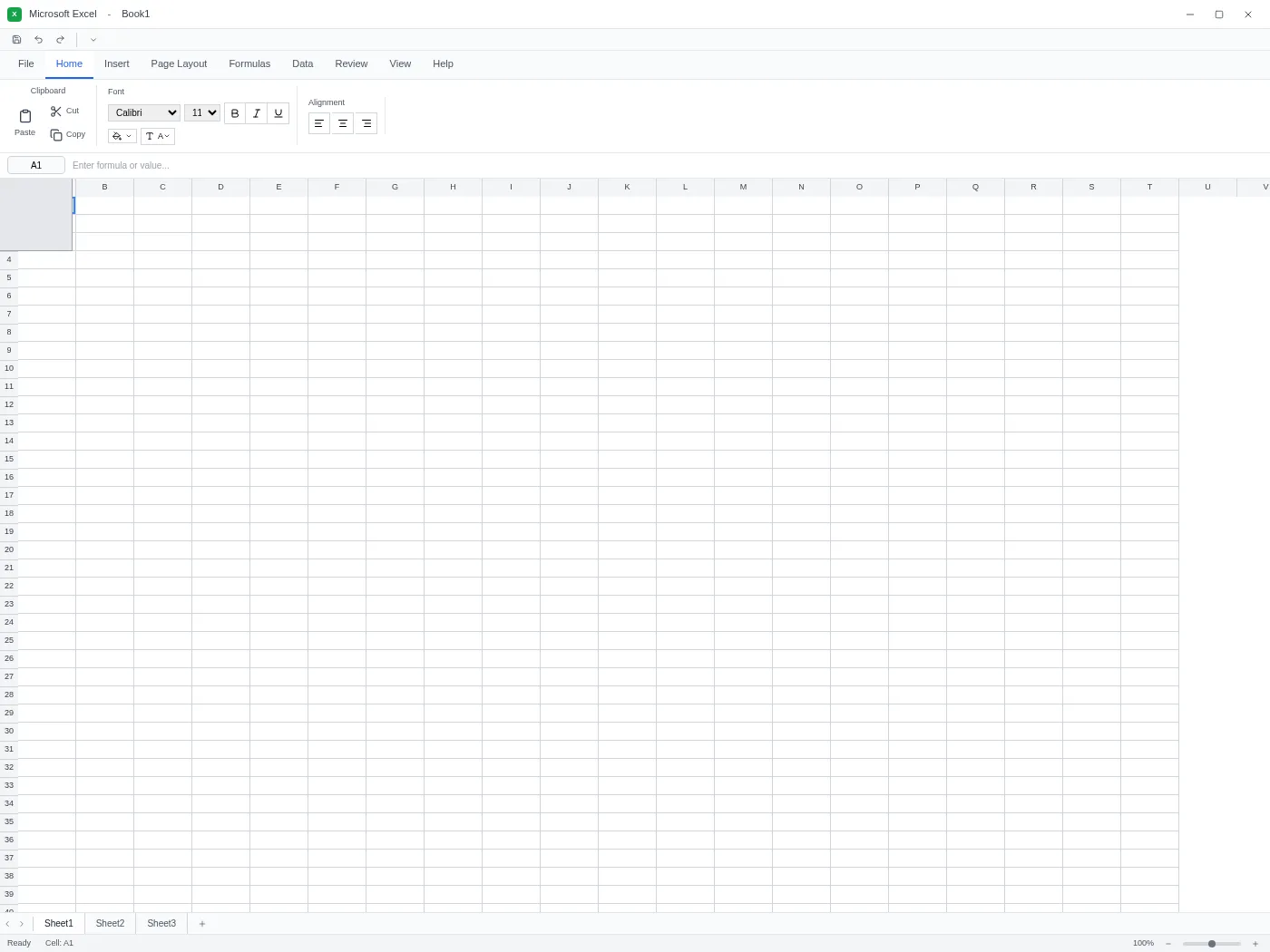 Exact Microsoft Excel Clone