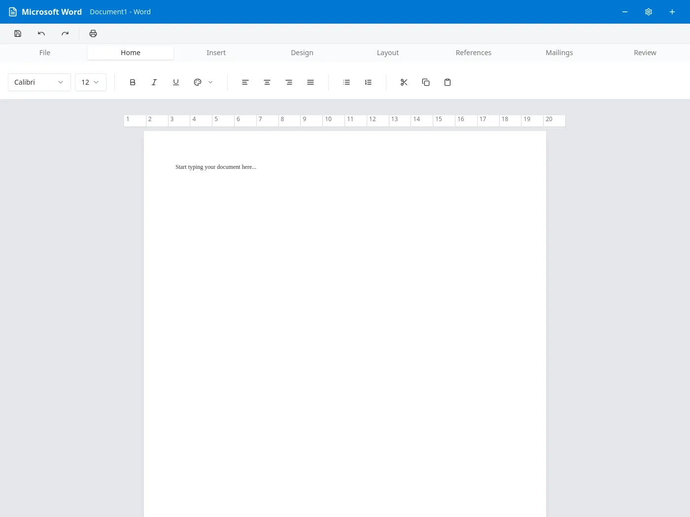 Microsoft Word Clone - Full Featured Document Editor