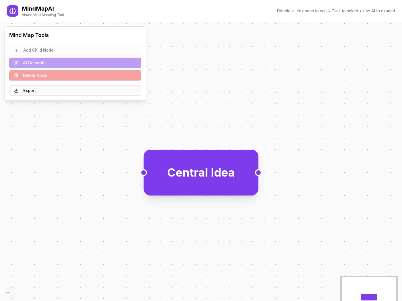 MindMapAI Online Visual Mind Mapping Tool