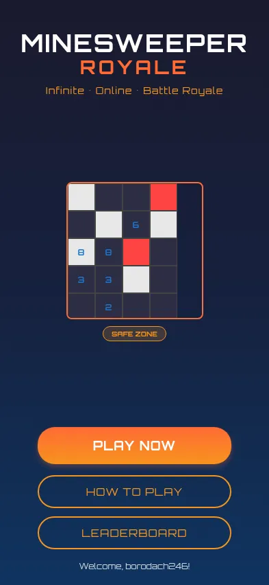 Minesweeper Royale: Infinite Online Android Game