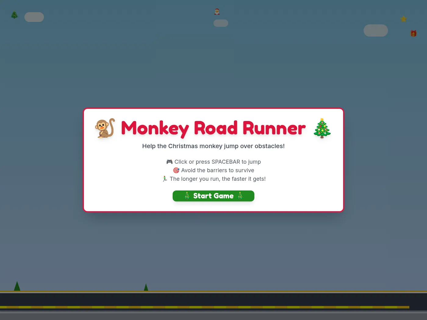 Monkey Road Runner