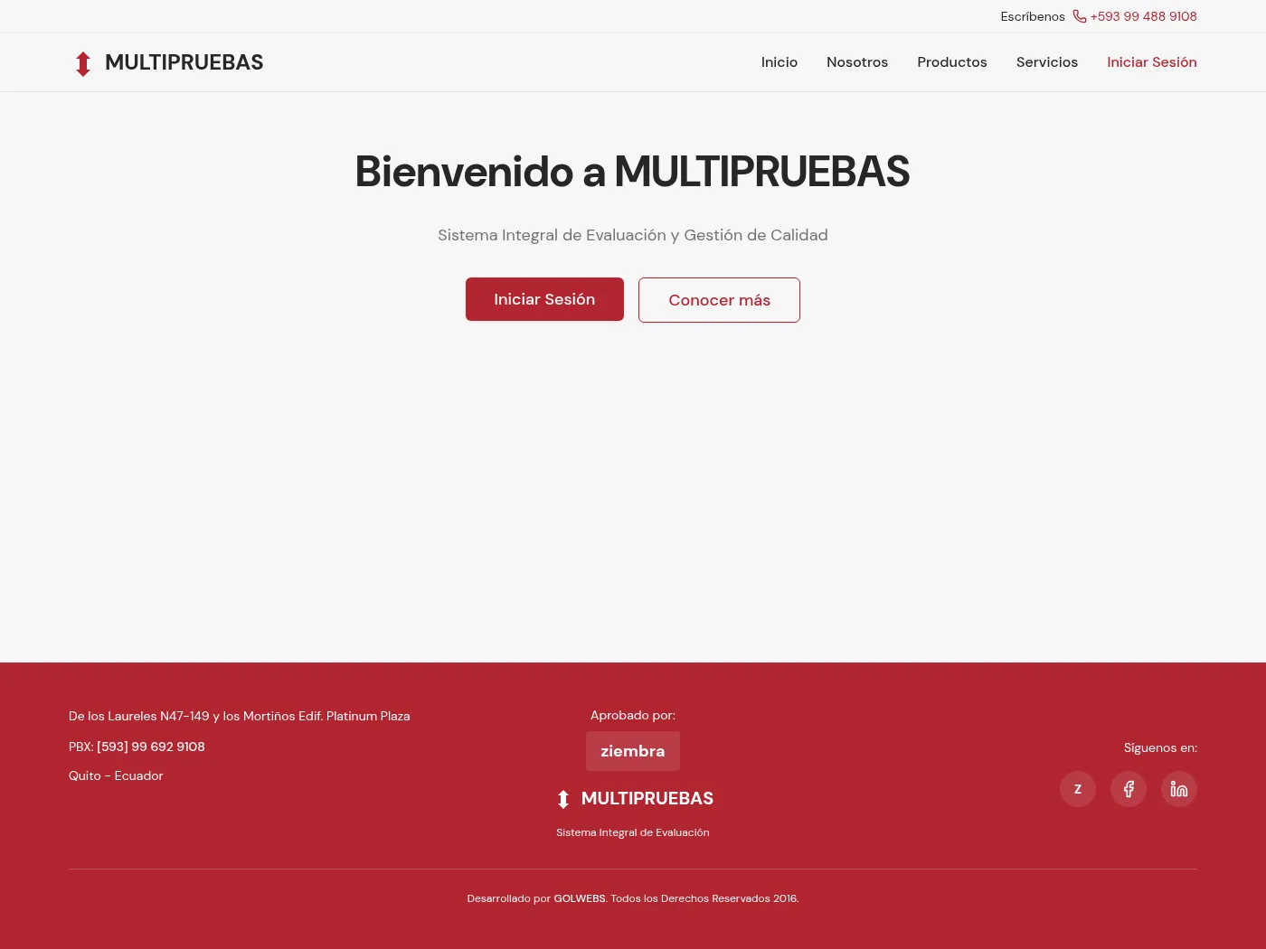 Multipruebas System Clone