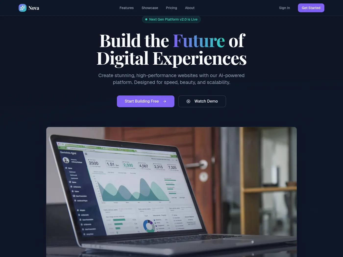 Next-Generation Website Platform