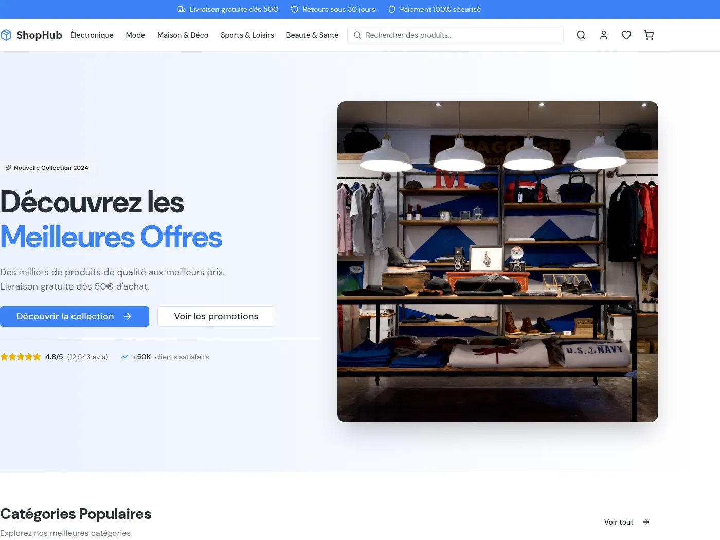Next-Generation E-Commerce Platform for High Conversion and SEO