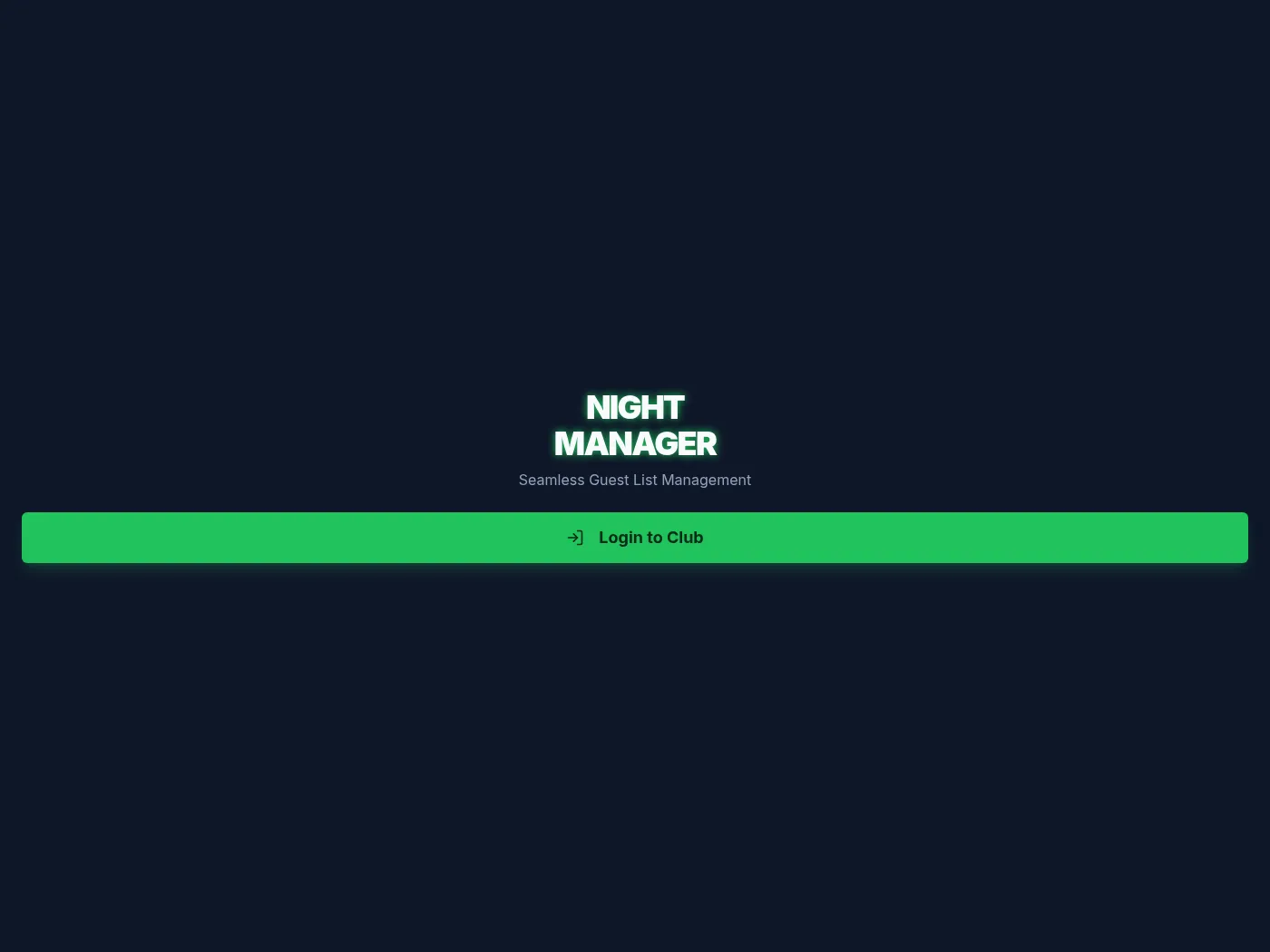 NightManager: Seamless Guest List Management for Nightlife Events