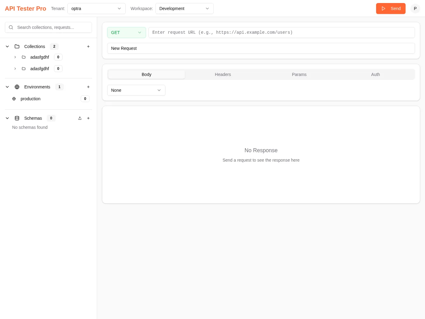 No-Code API Testing Platform (Postman-Inspired)
