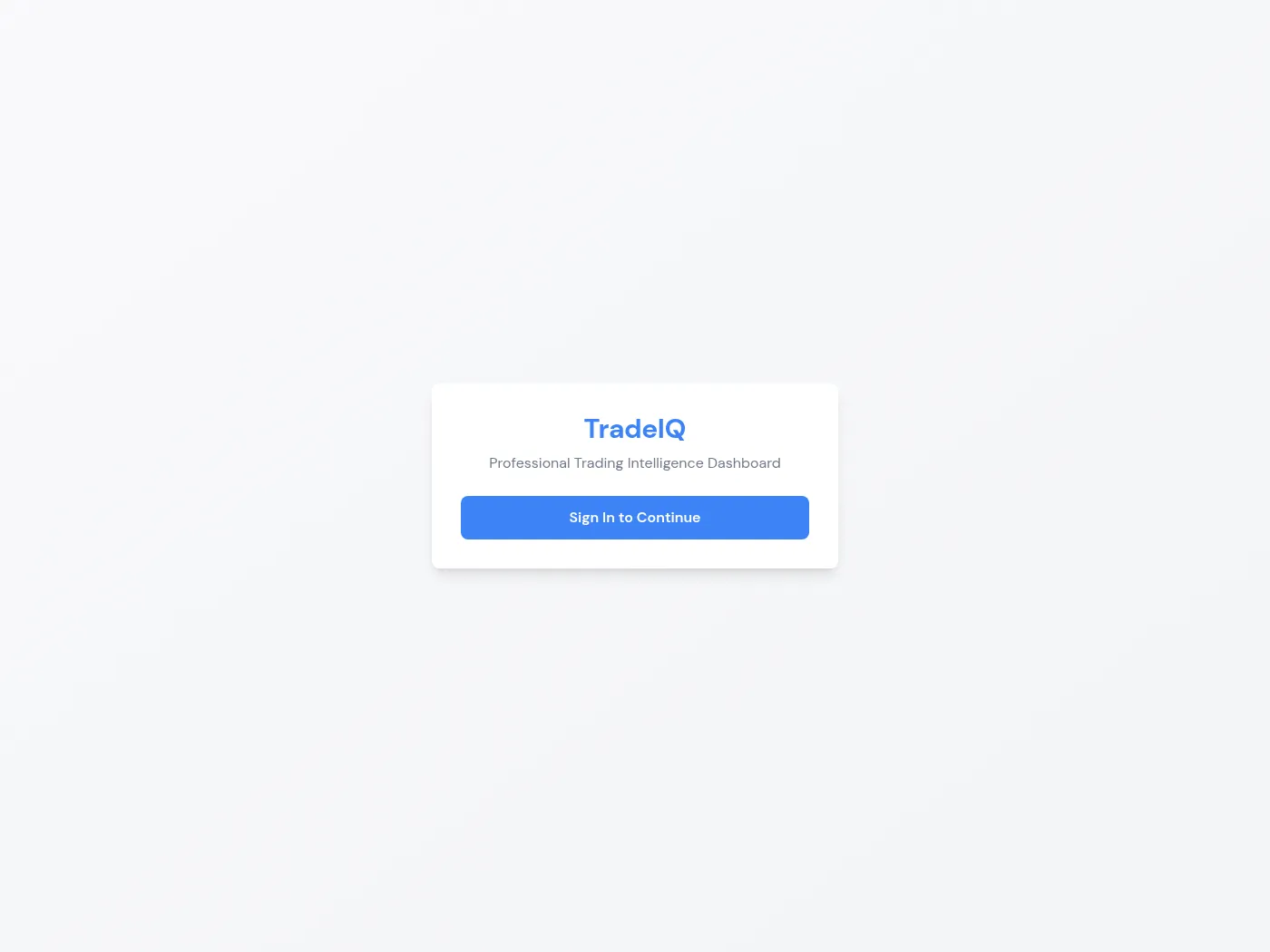 Trading Dashboard