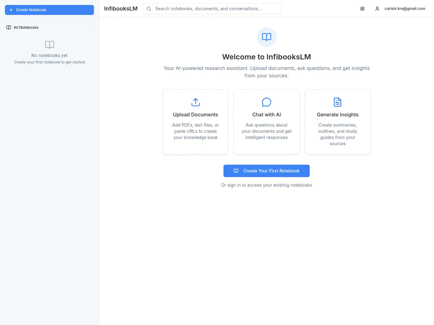 NotebookLM Clone