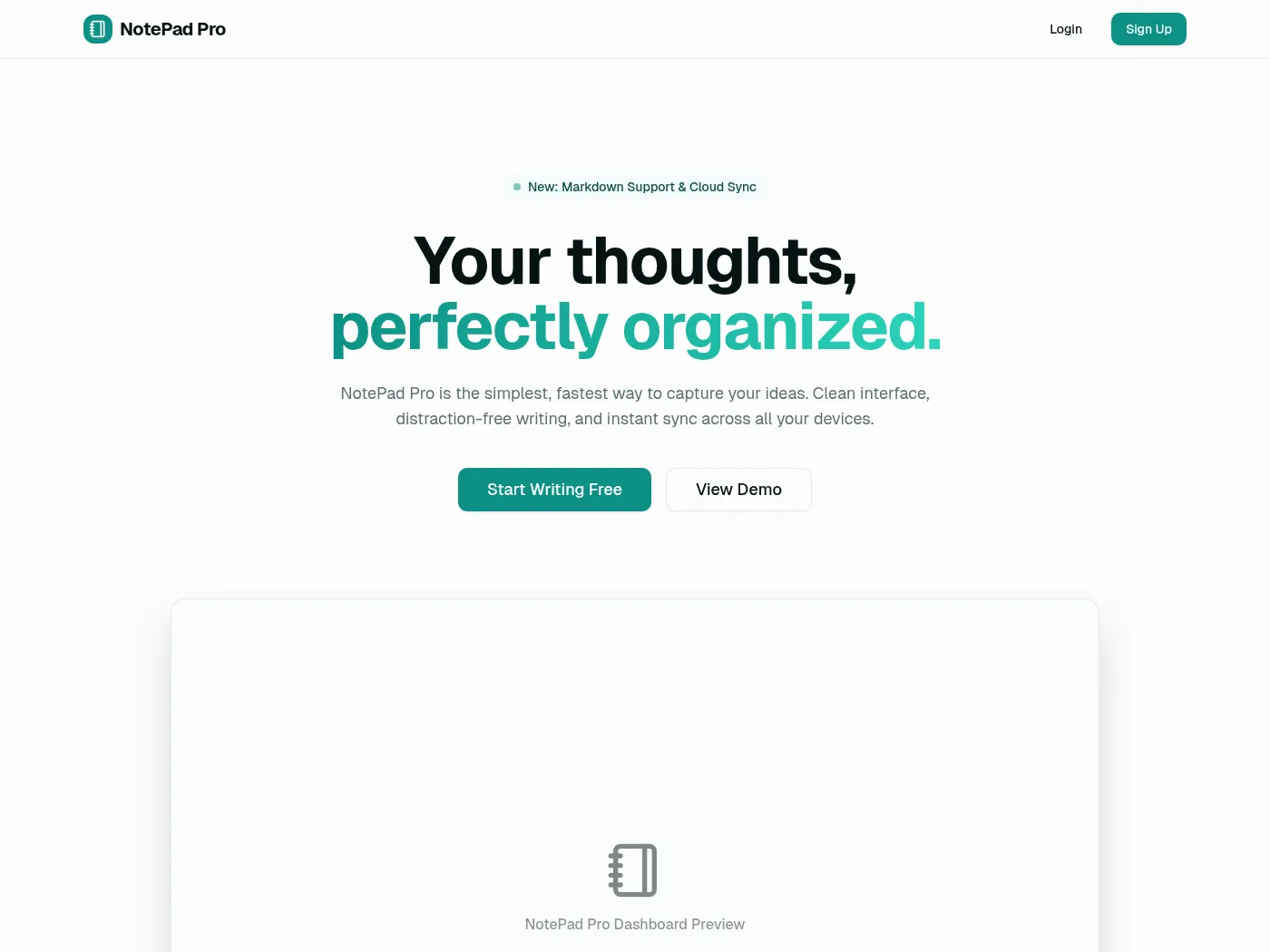 NotePad Pro