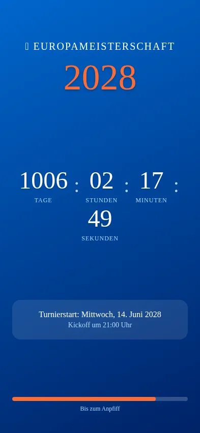 Offline EM Countdown Mobile App