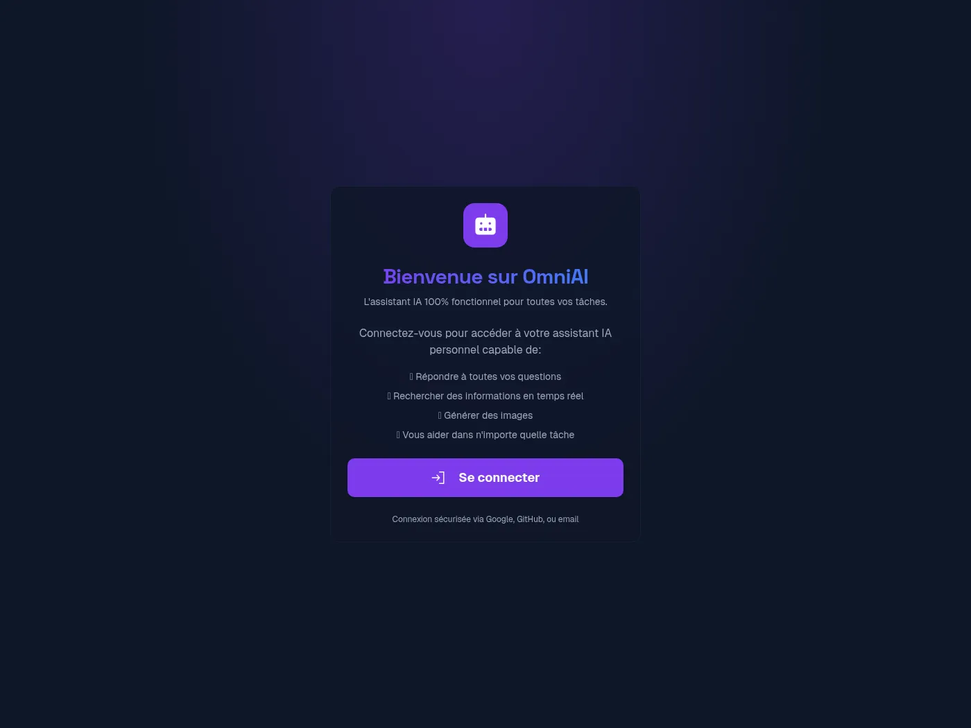 OmniAI Assistant