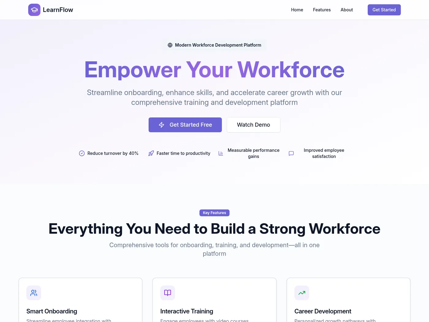 Onboarding, Training & Development Platform for Modern Workforces