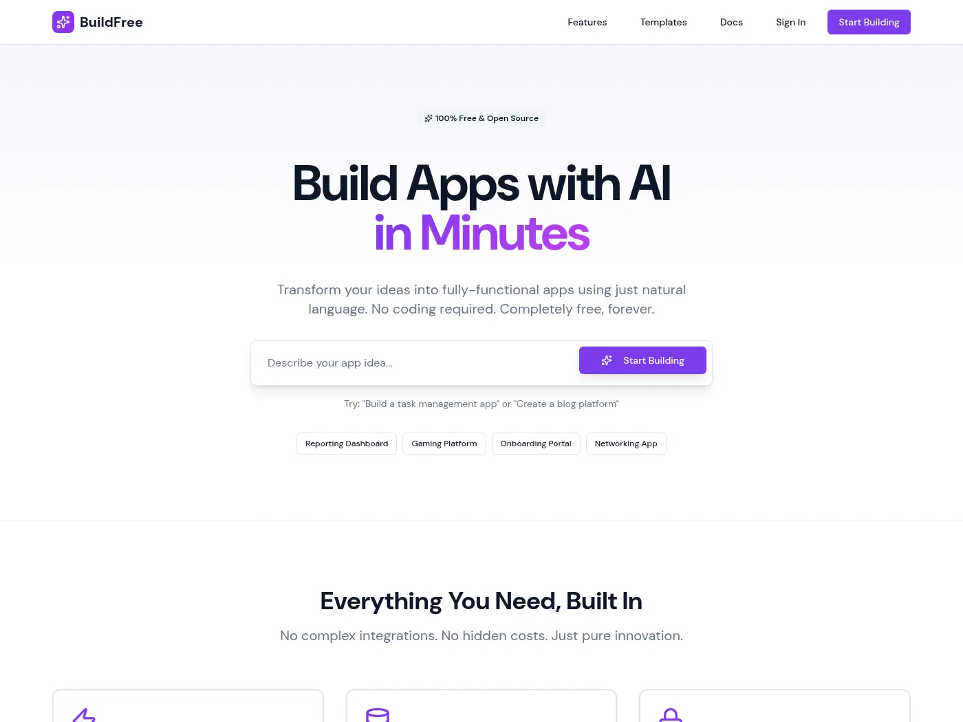 Open Source Base44 Alternative Platform