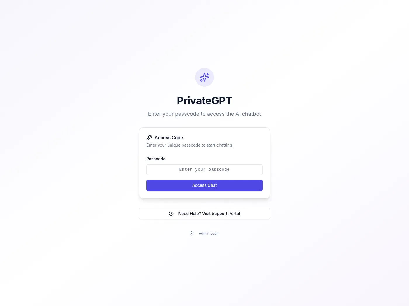OpenAI Chatbot Platform with Passcode Access and Admin Dashboard (Remix)