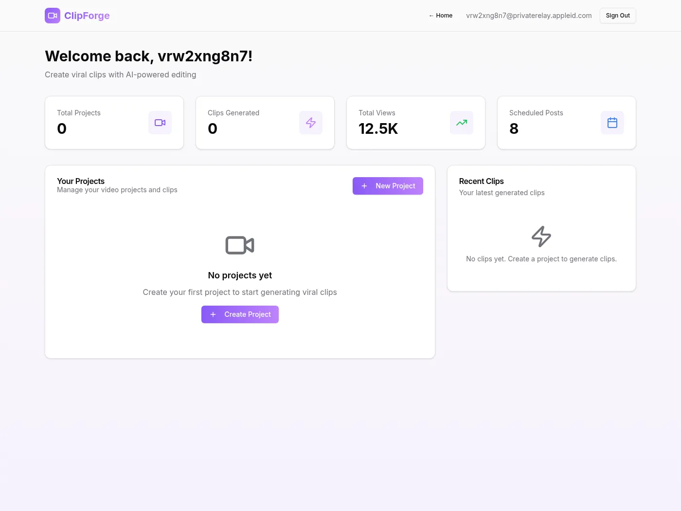 OpusClip Premium Clone – Accessible AI Video Clipper