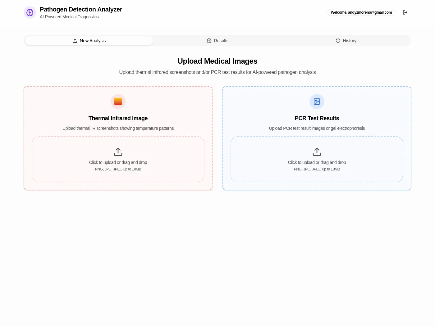 Pathogen Detection Visual Analyzer