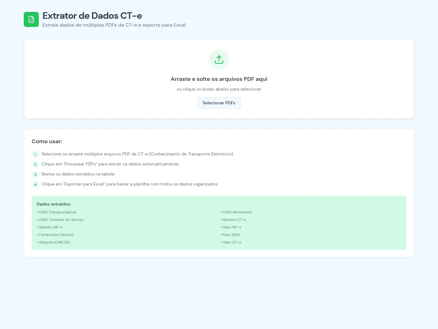 PDF Data Extractor for Excel Reporting