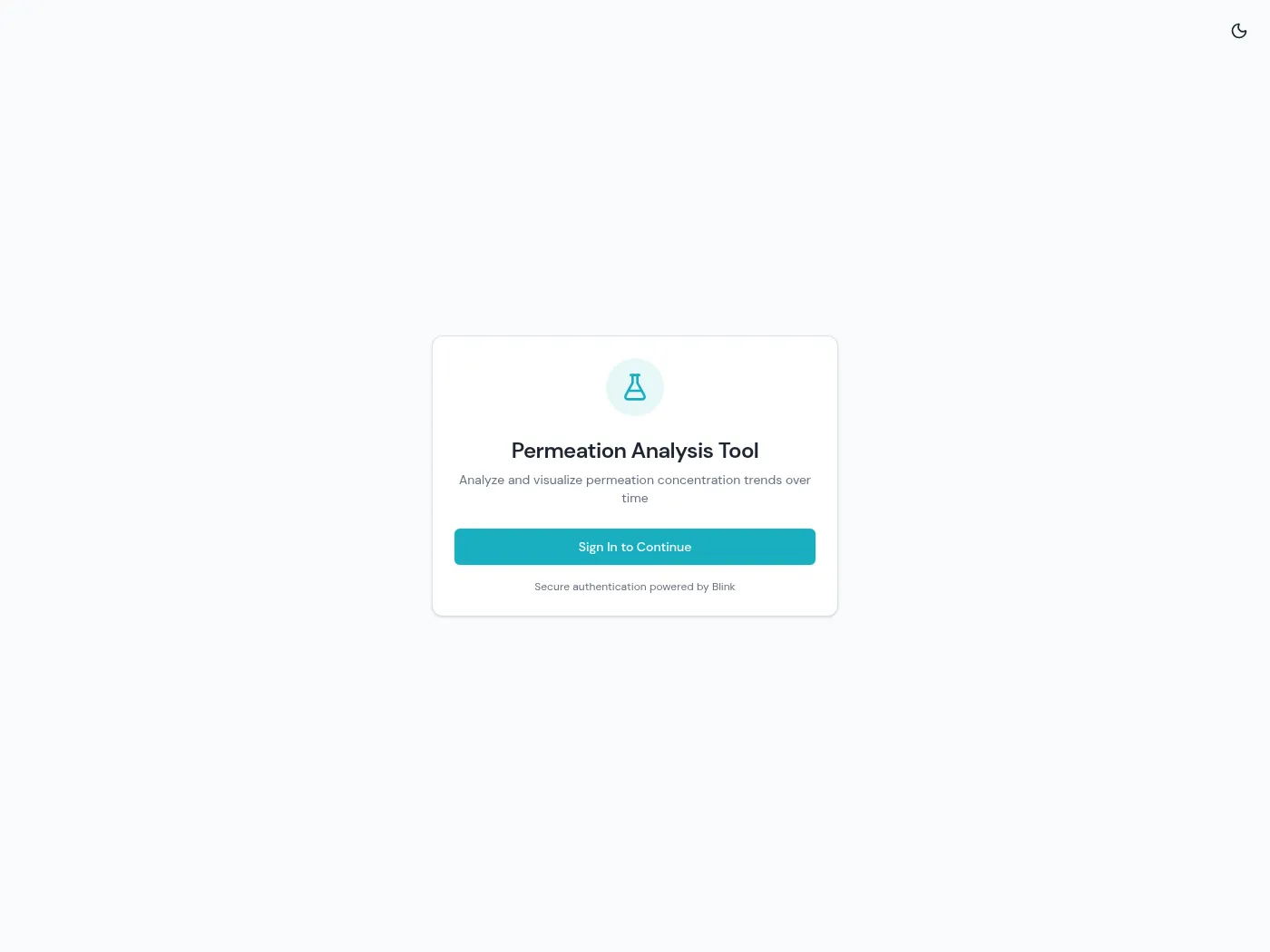 Permeation Concentration Analysis Tool