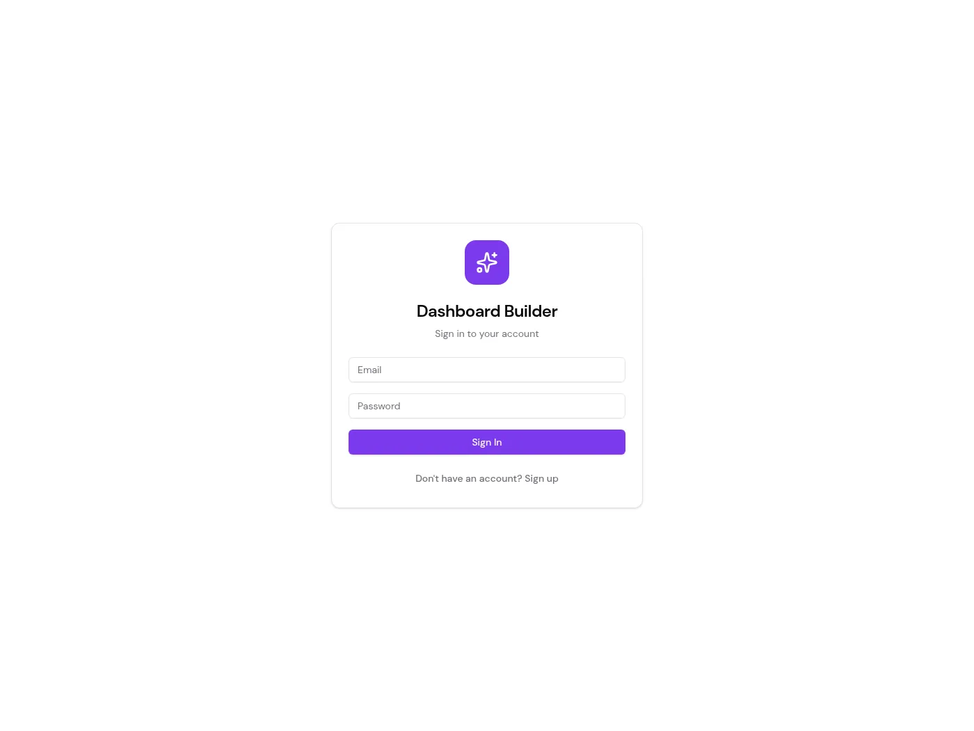 Personal AI-Powered Dashboard Builder