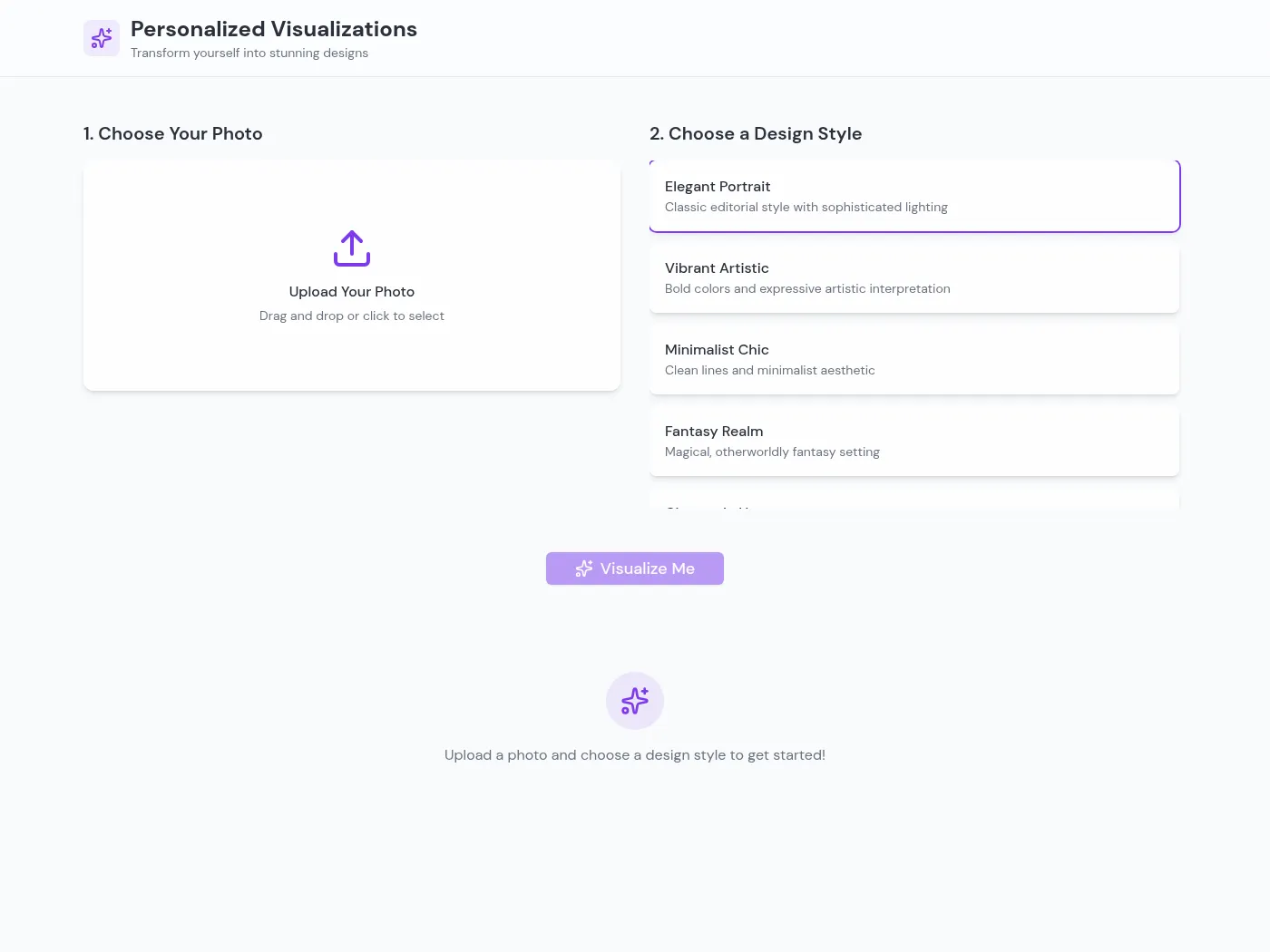 Personalized Visualization App