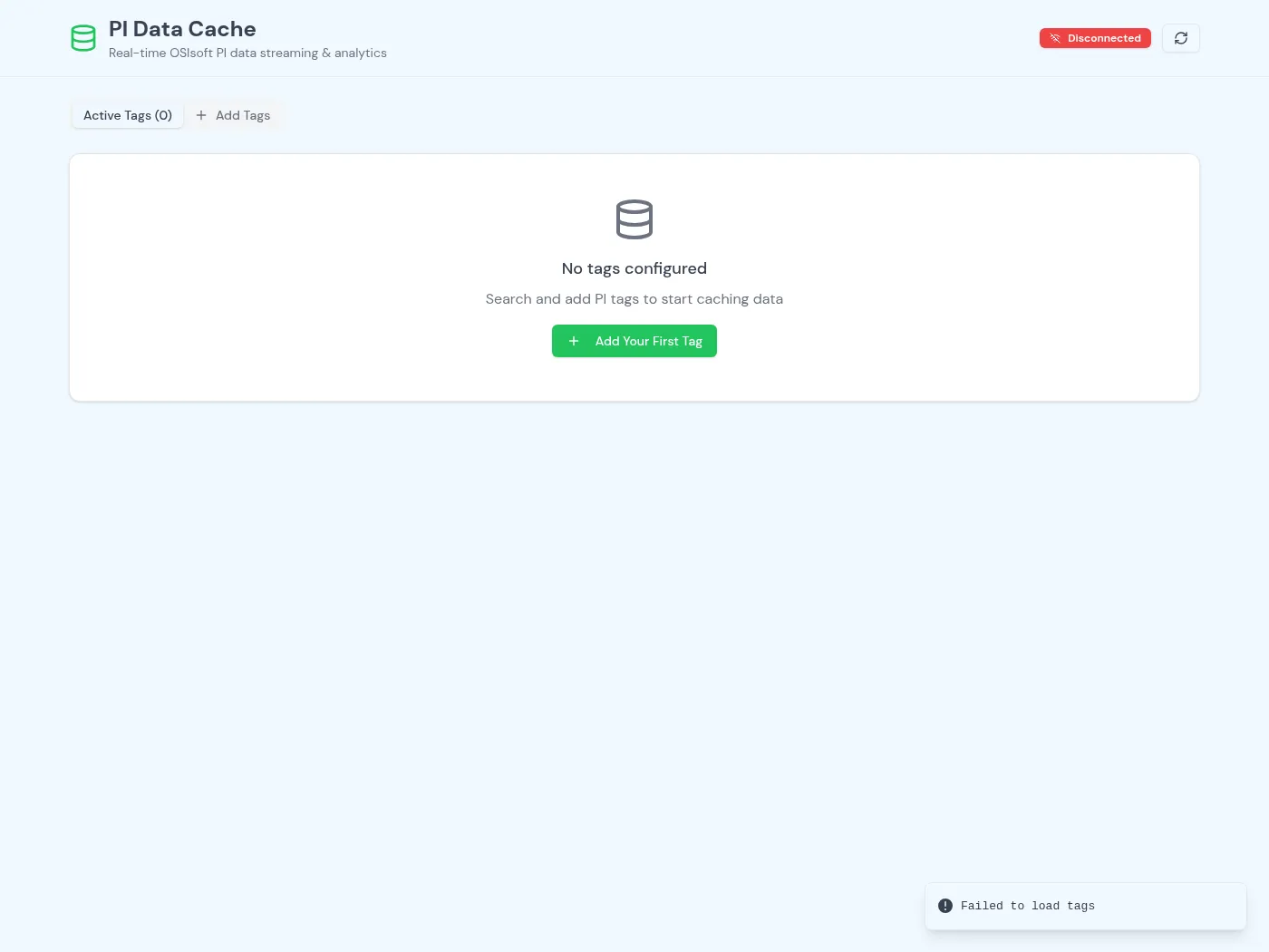 Real-Time PI System Caching and Analytics Tool