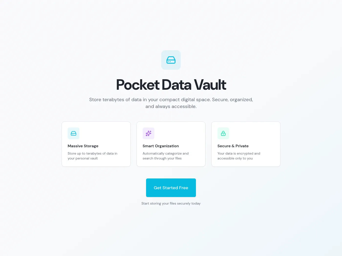 Pocket Data Vault