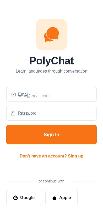 PolyChat AI Tutor