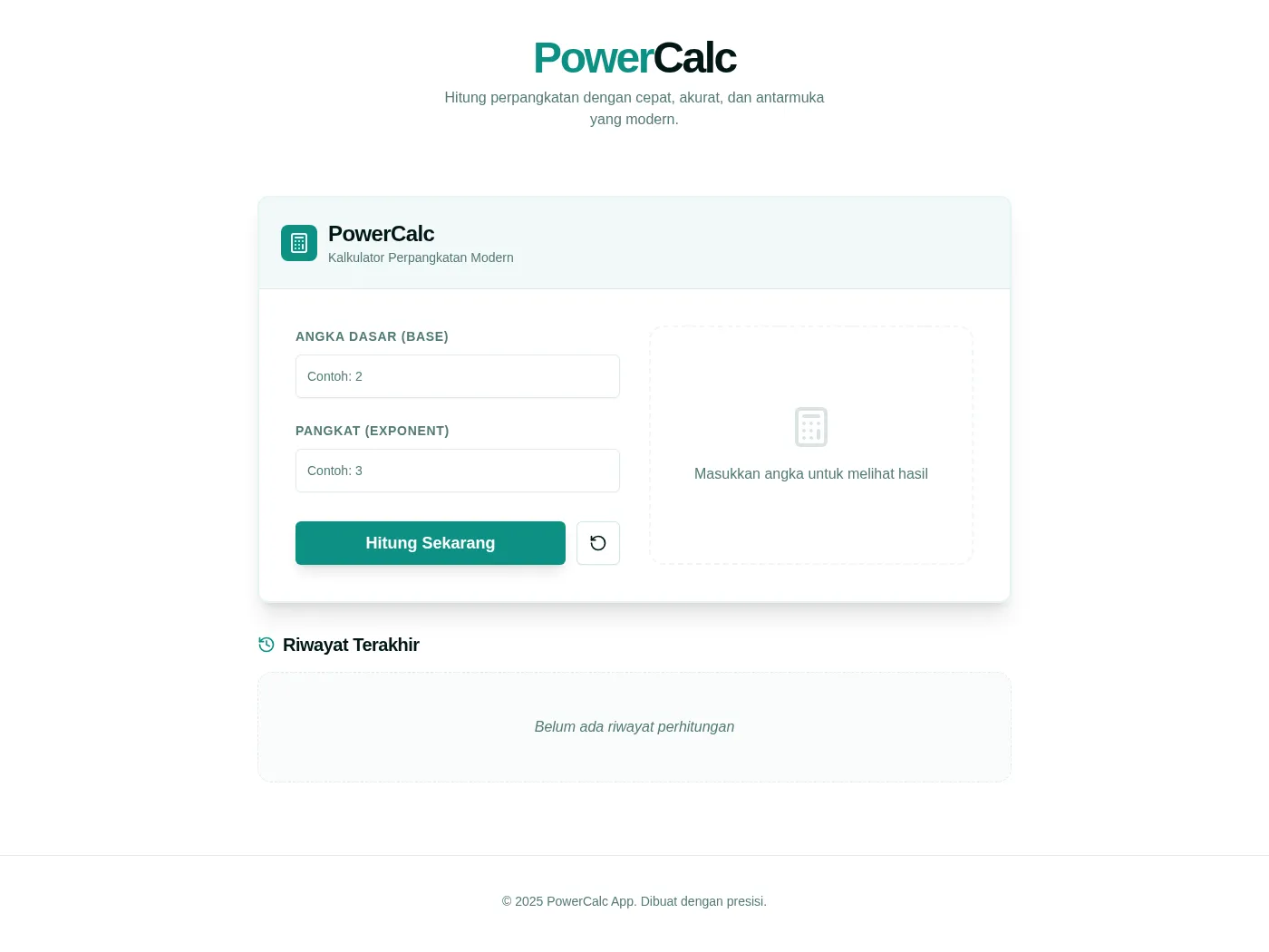 PowerCalc App