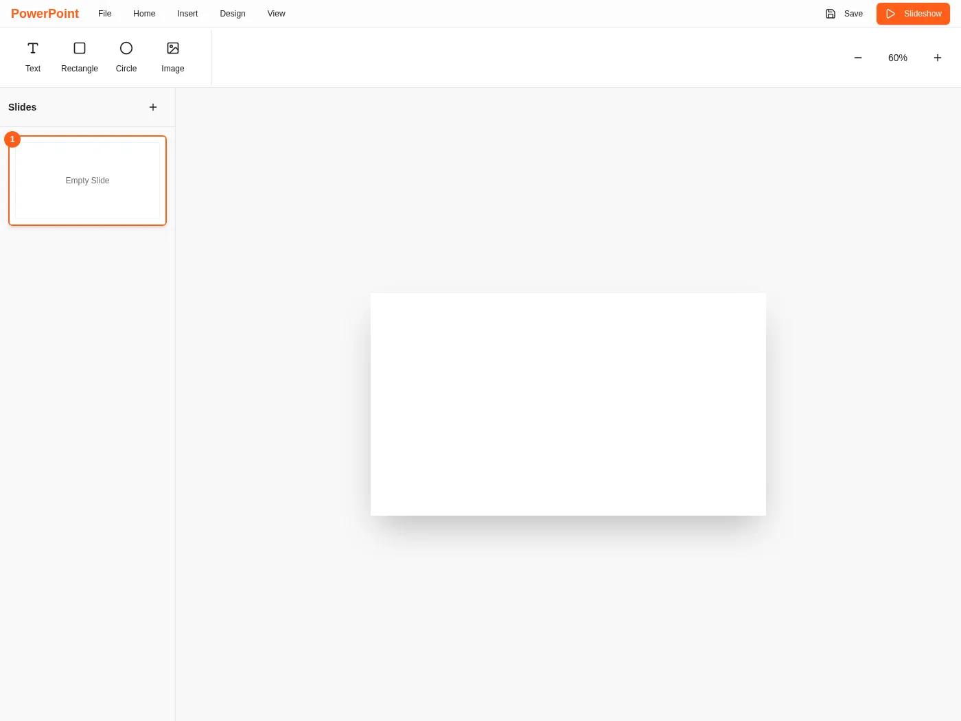 PowerPoint Presentation Builder Clone