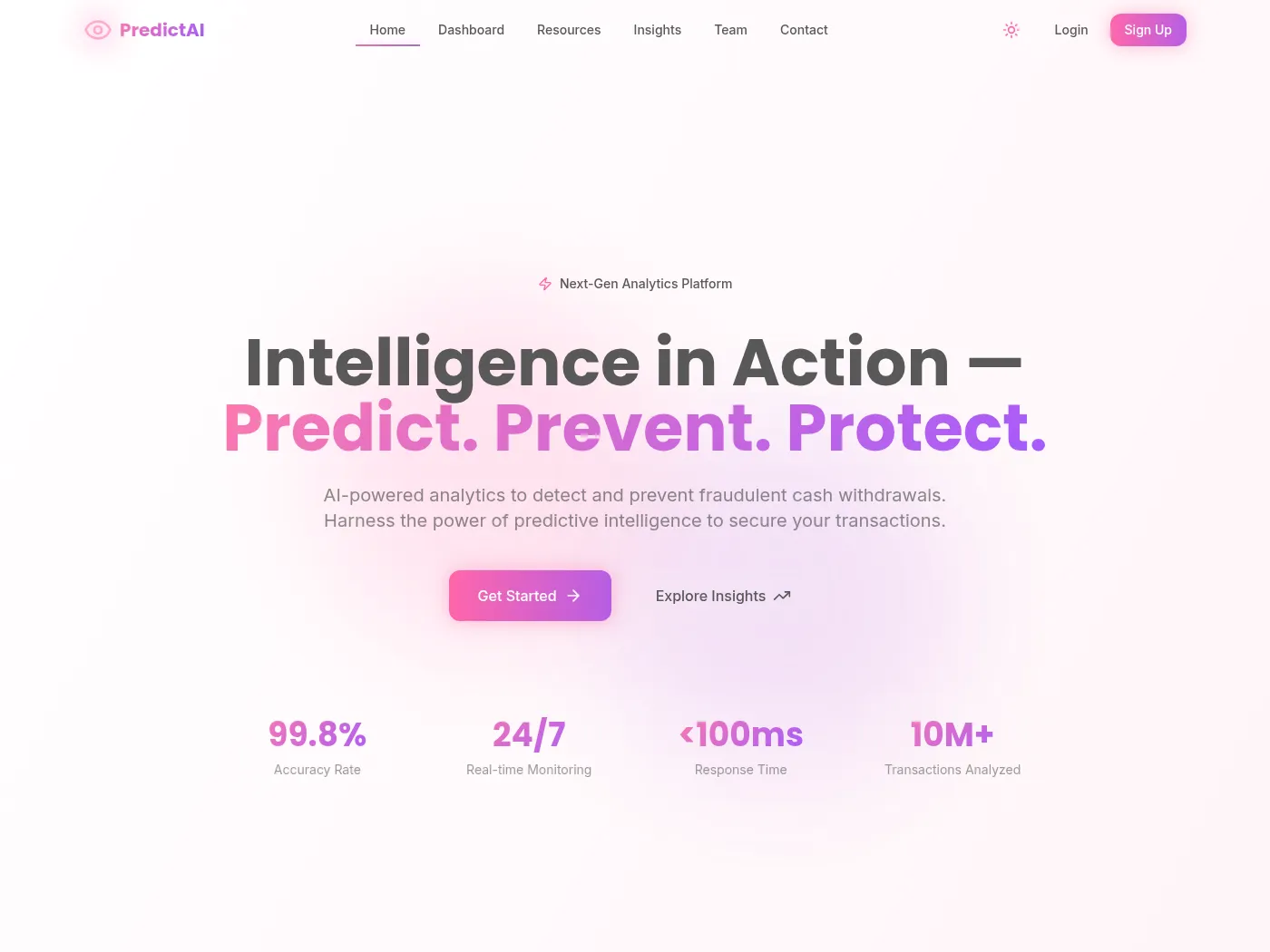 PredictAI: Next-Gen Predictive Analytics Platform for Cash Withdrawal Hotspots