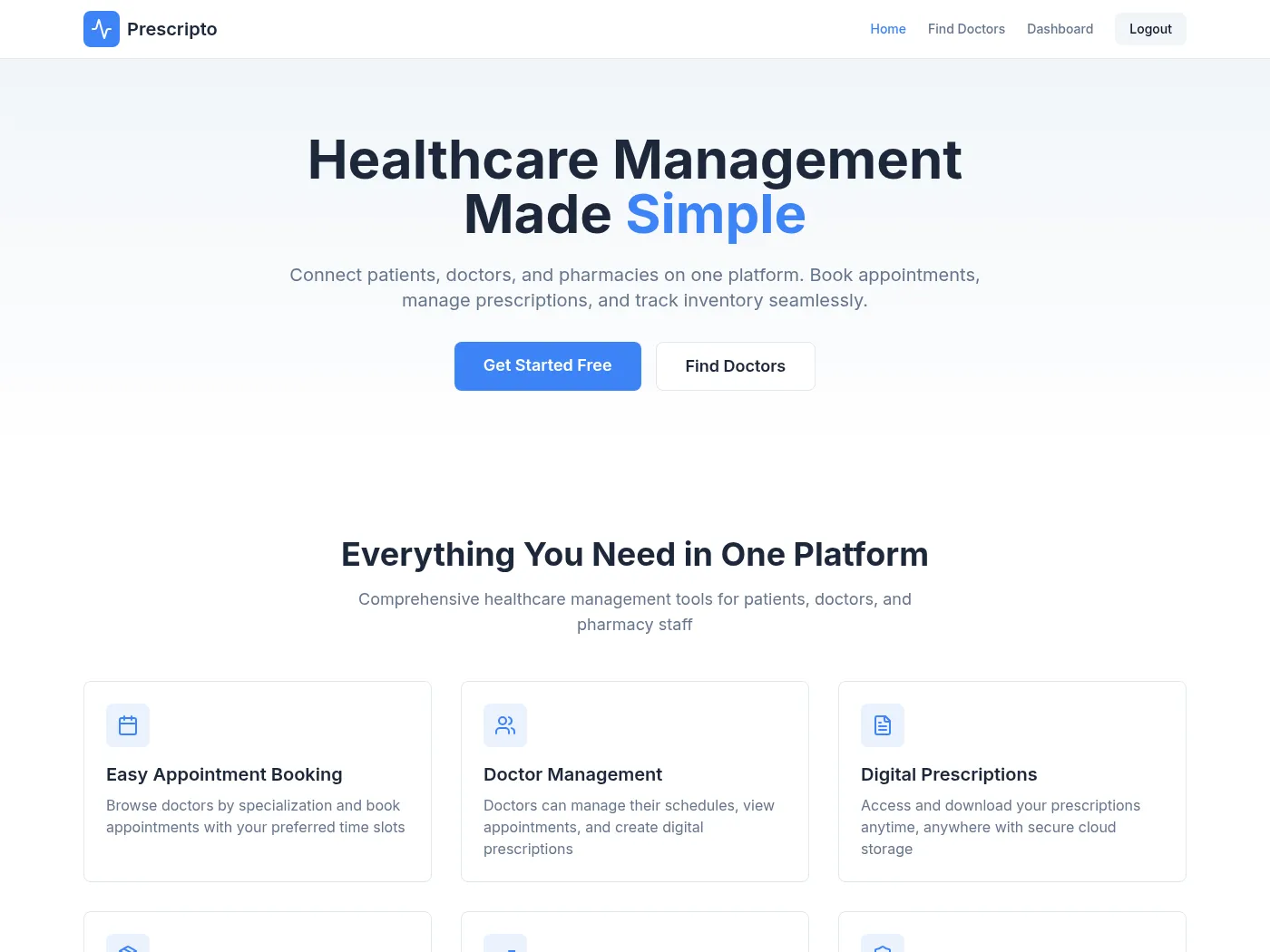Prescripto Database Manager