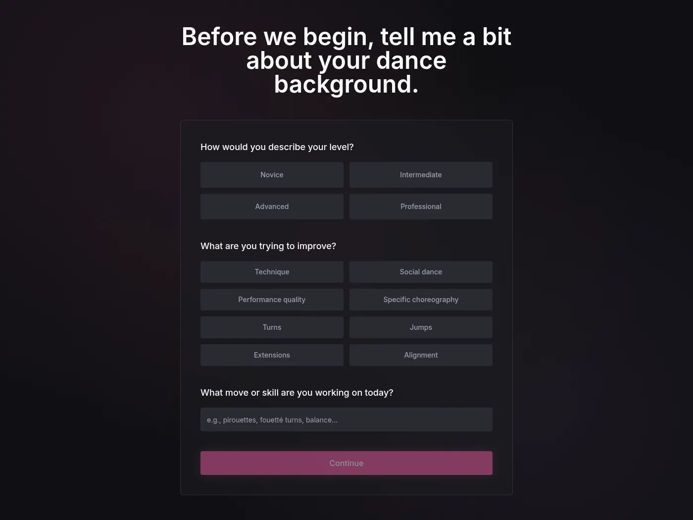 PrimaLeap: Modern AI-Powered Dance Technique Platform