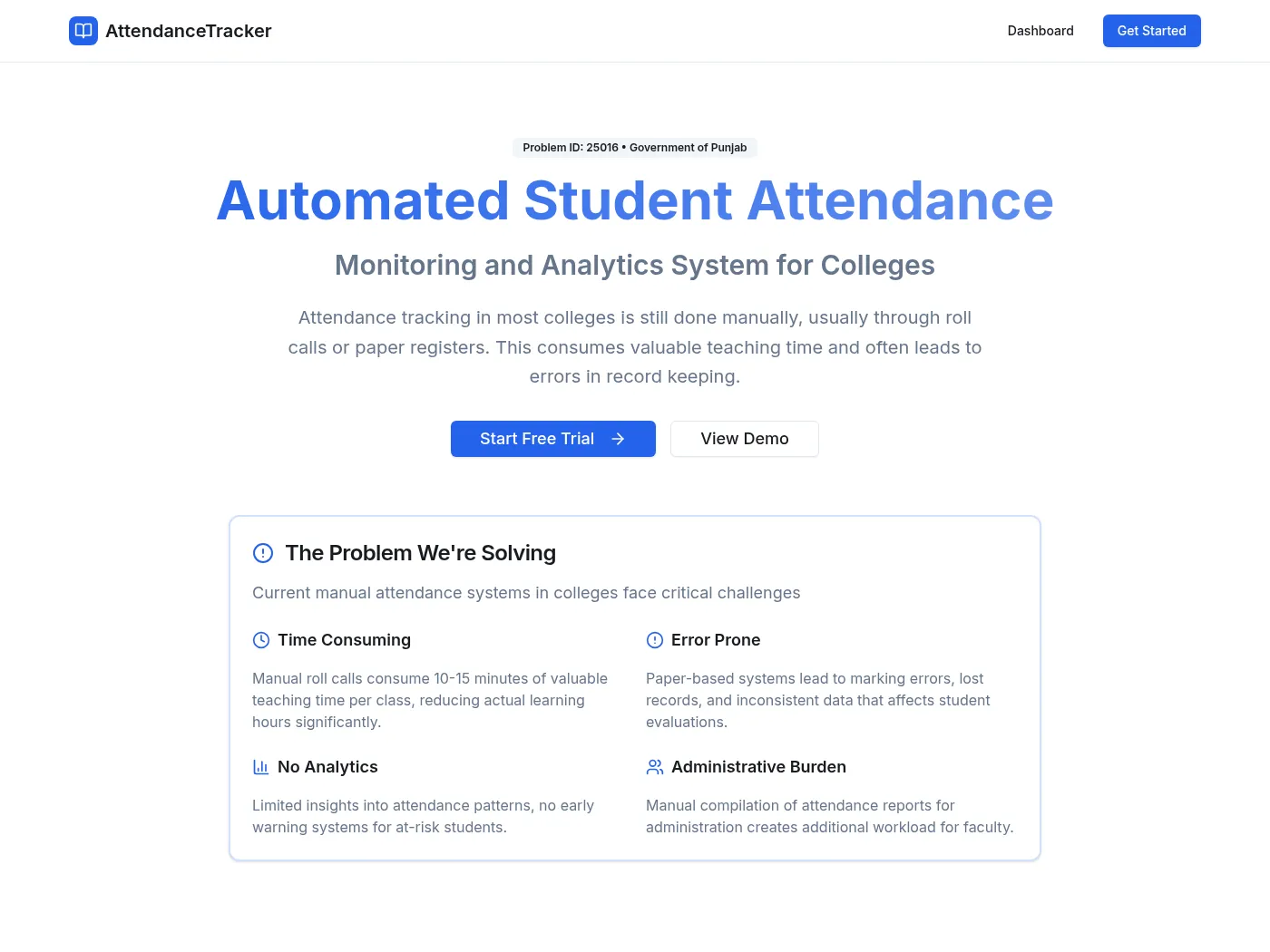 Problem-Solving Web App